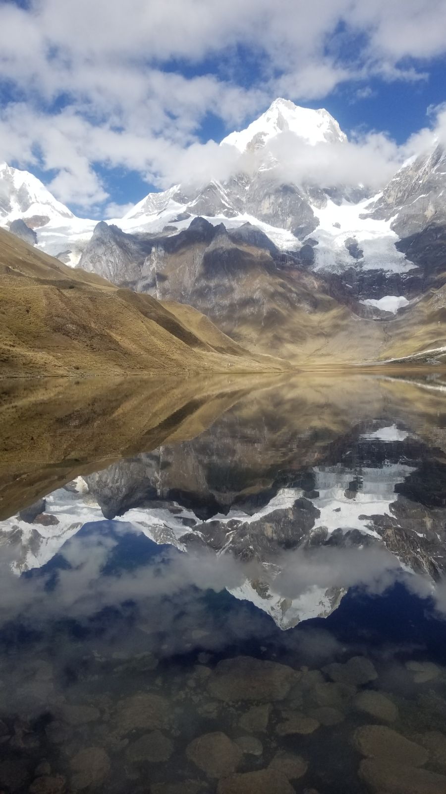 Day 2 in the Cordillera Huayhuash with Eddie Bauer - Alpenglow