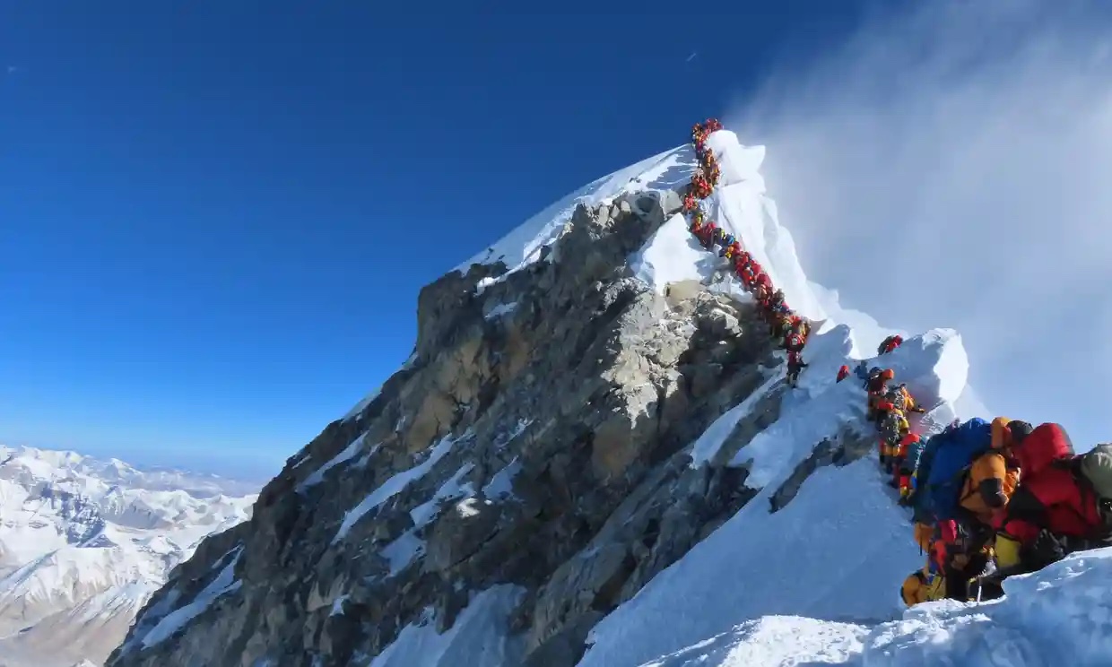 The Hazards of the South Side of Mount Everest - Alpenglow